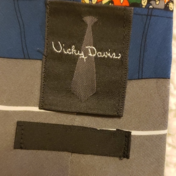 Vicky Davis | Other | Vicky Davis Match Point Silk Tie Vantage | Poshmark